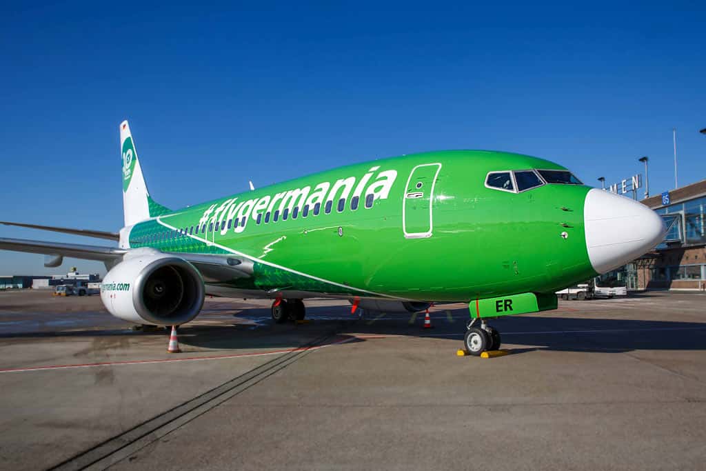 Germania stellt Jubiläumsflieger vor