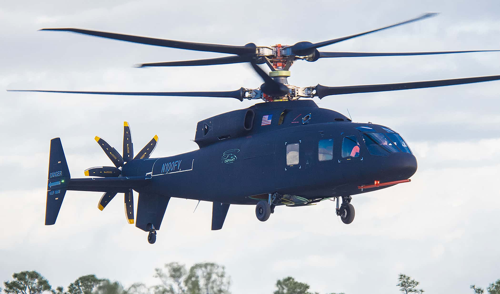 Sikorsky-Boeing SB>1 startet zum Erstflug