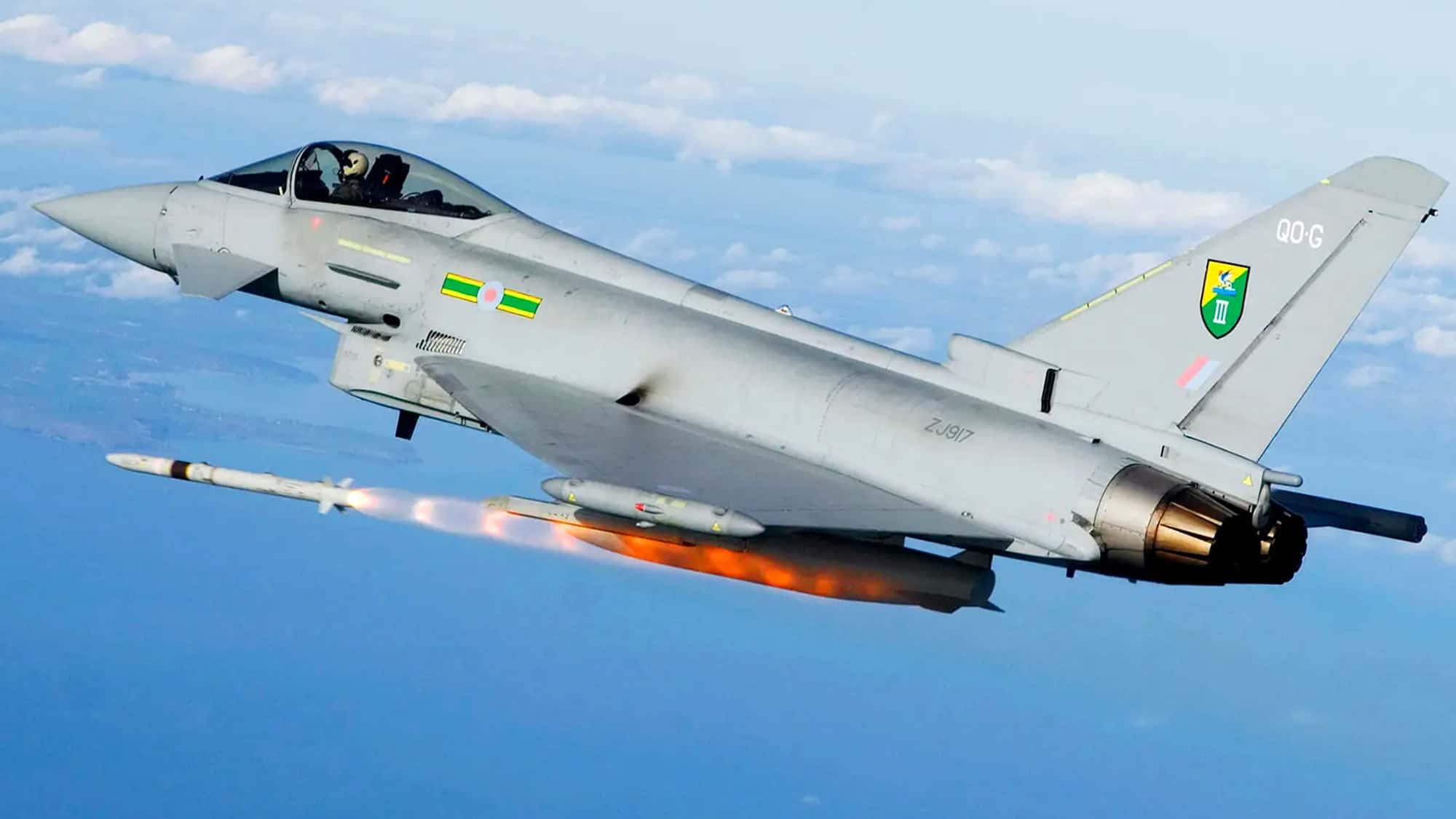 Eurofighter und F-35B verfeuern 53 scharfe ASRAAM-Raketen