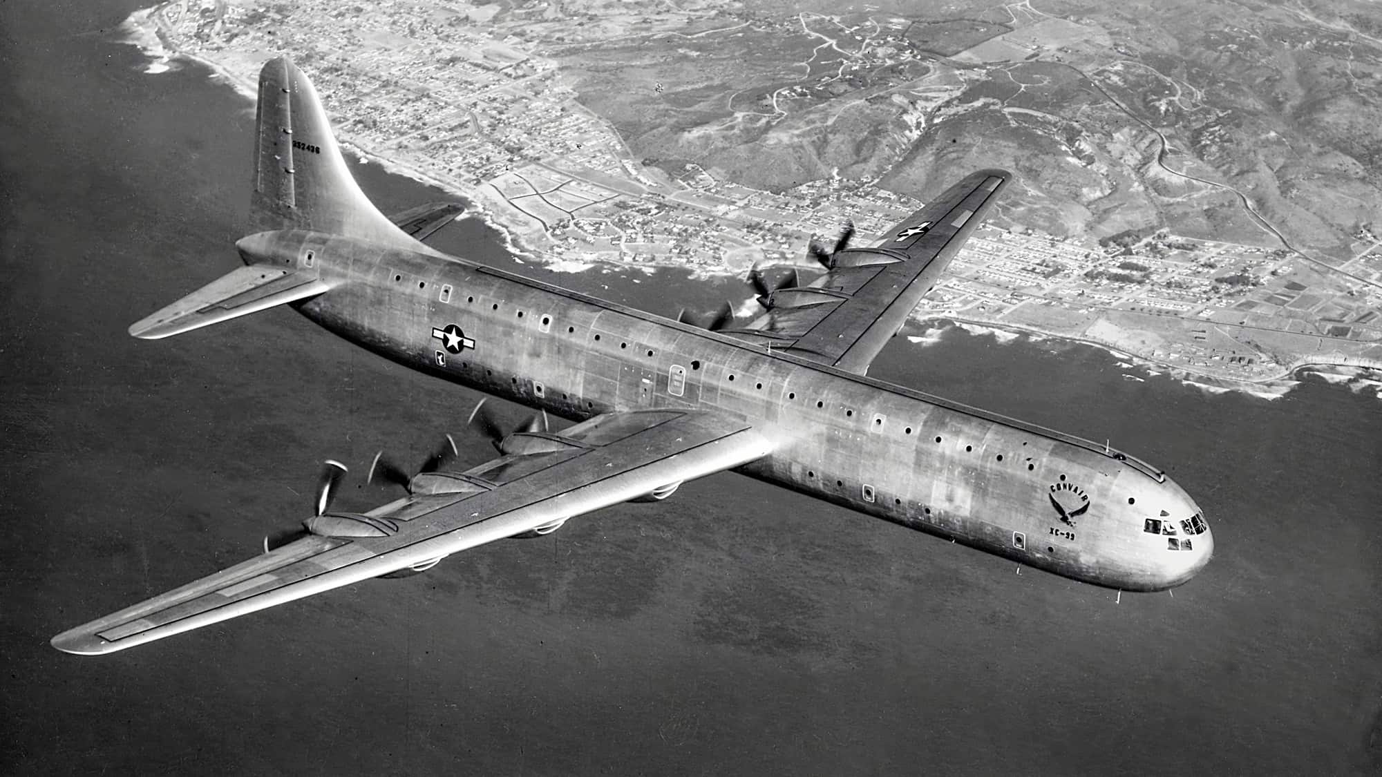 Consolidated Vultee XC-99 (USAF): Das größte Landflugzeug der Welt