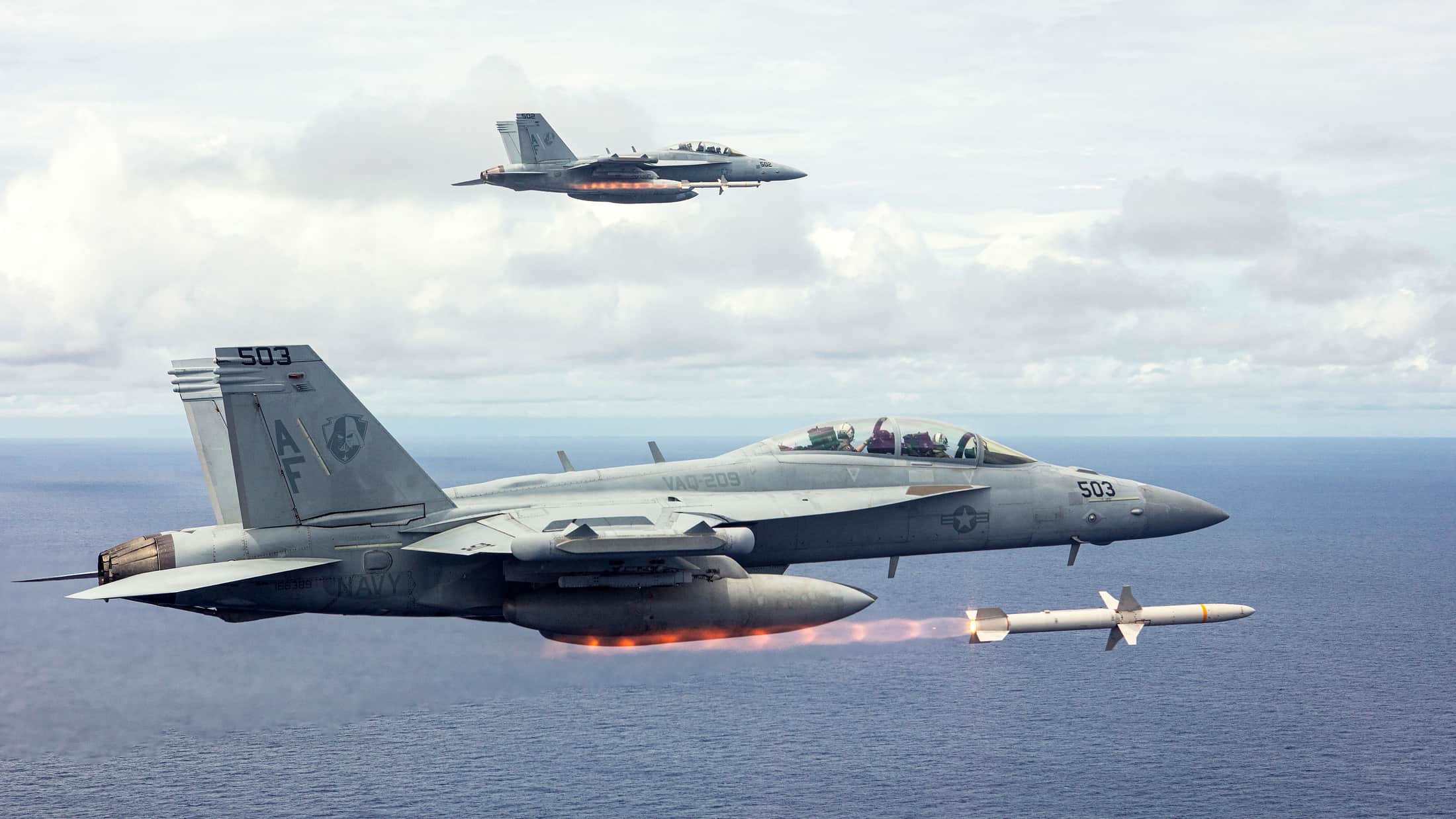 Anti-Radar-Rakete gegen Kampfheli: Growler zerstört Huthi-Hind