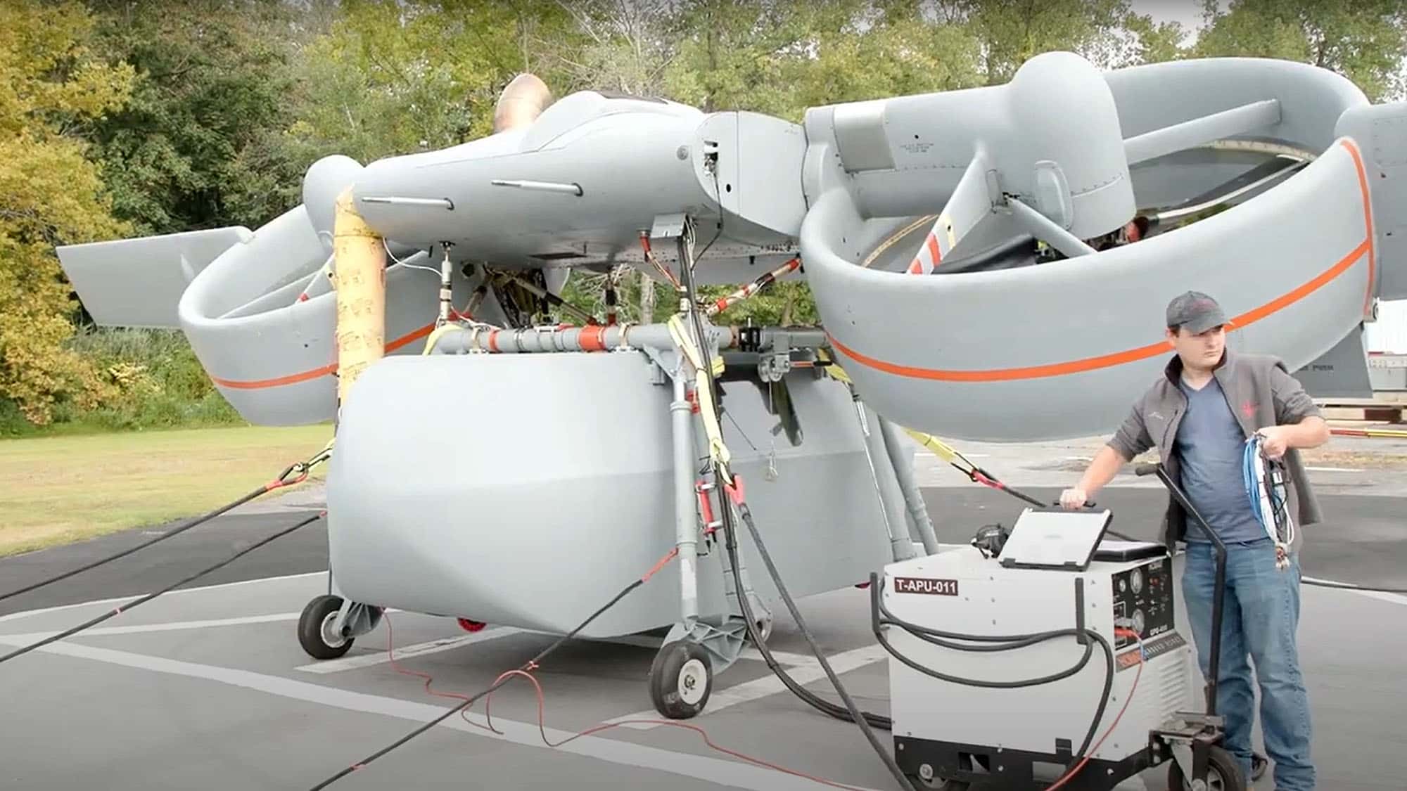 Neuer Senkrechtstarter zur Rettung hinter den feindlichen Linien