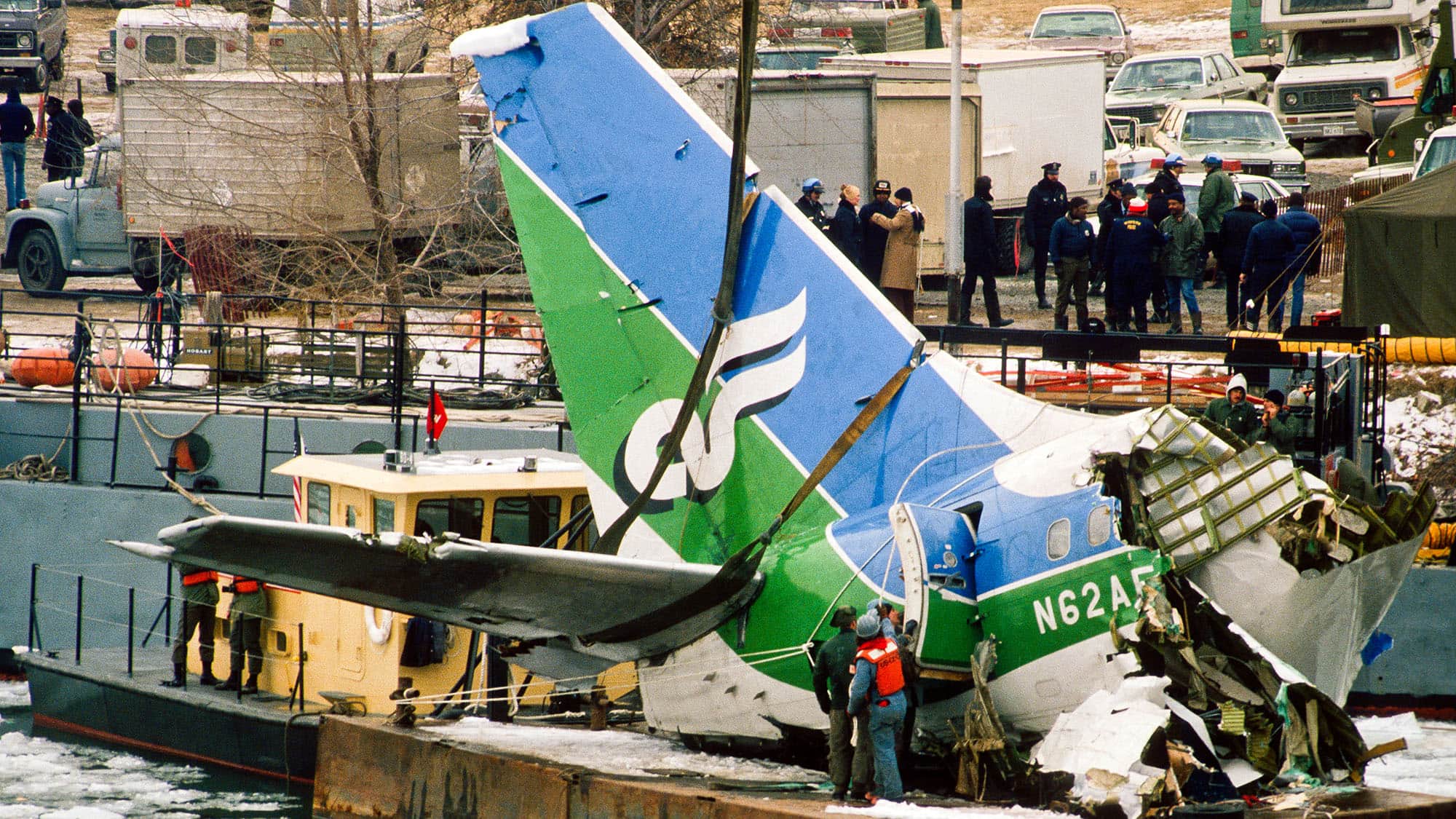 Absturz ins Eiswasser - Das Potomac-Unglück der Air-Florida-737 von 1982