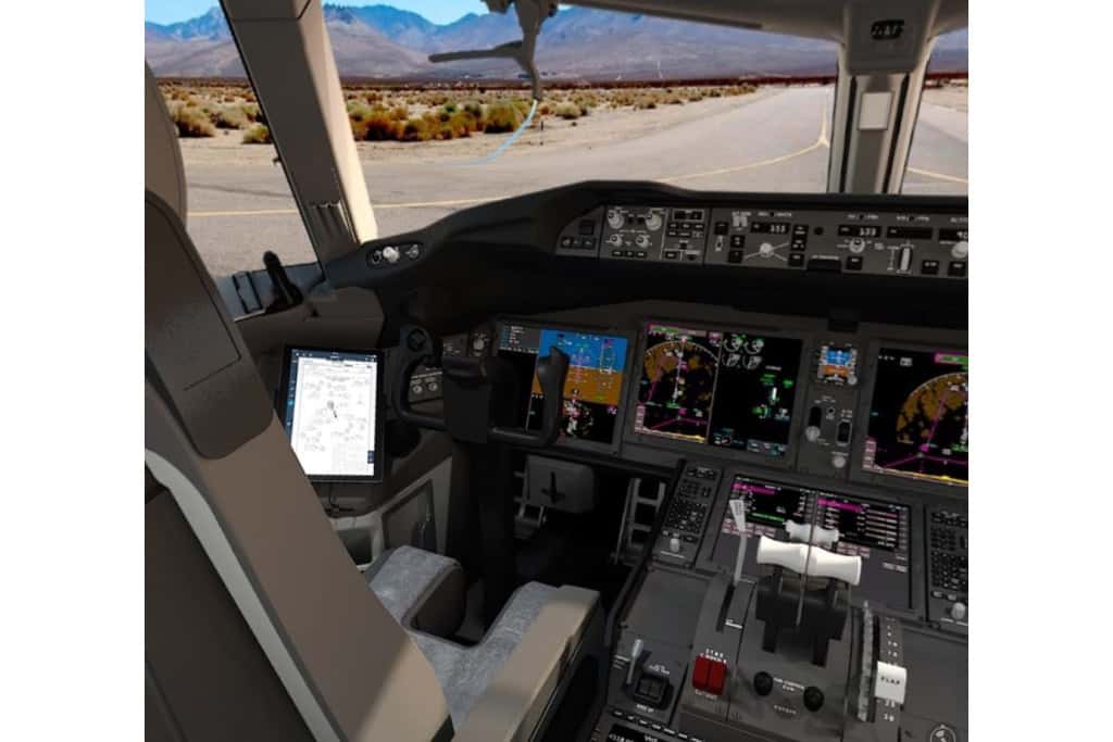 Boeing 777x Cockpit